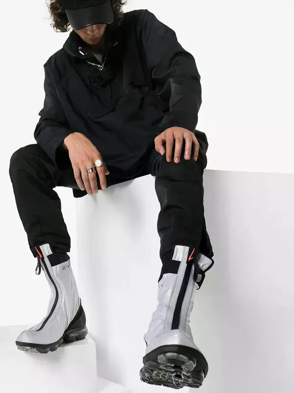 Nike Air Vapormax Flyknit Ispa Gator Sneakers - Grey