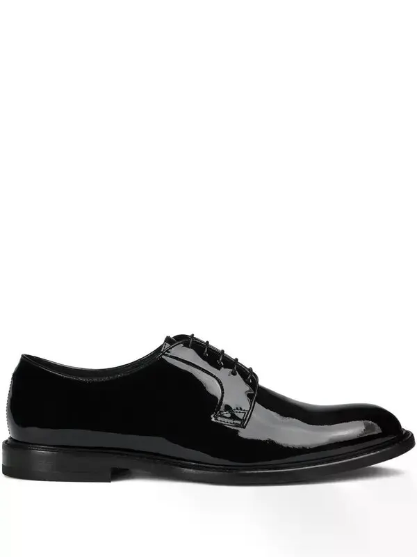 DOUCAL'S Leather Lace-up Derby Shoes