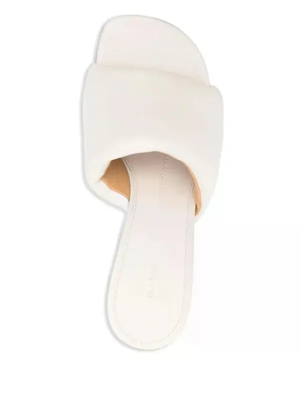 JW Anderson Chain-heel Leather Sandals