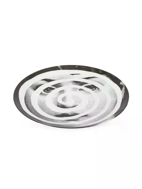 FORNASETTI Plate - Grey