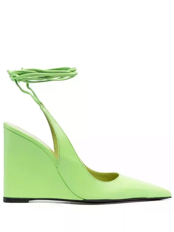 By Far Vaughn Slingback Wedge Pumps