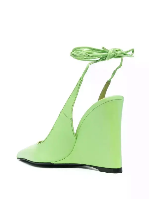 By Far Vaughn Slingback Wedge Pumps