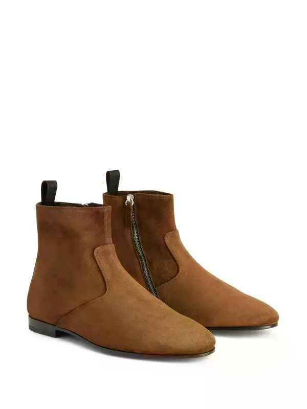 GIUSEPPE ZANOTTI Ron Ankle Boots - Brown
