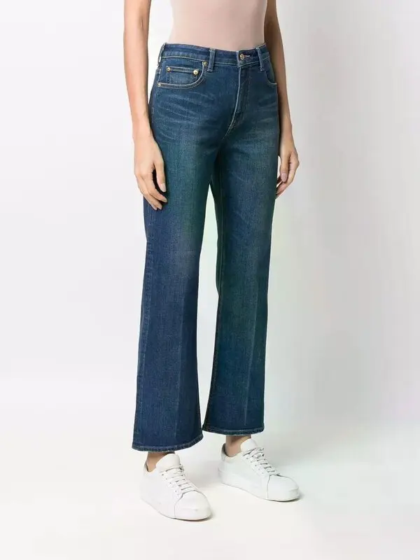 TU ES MON TRESOR High-waisted Flared Jeans