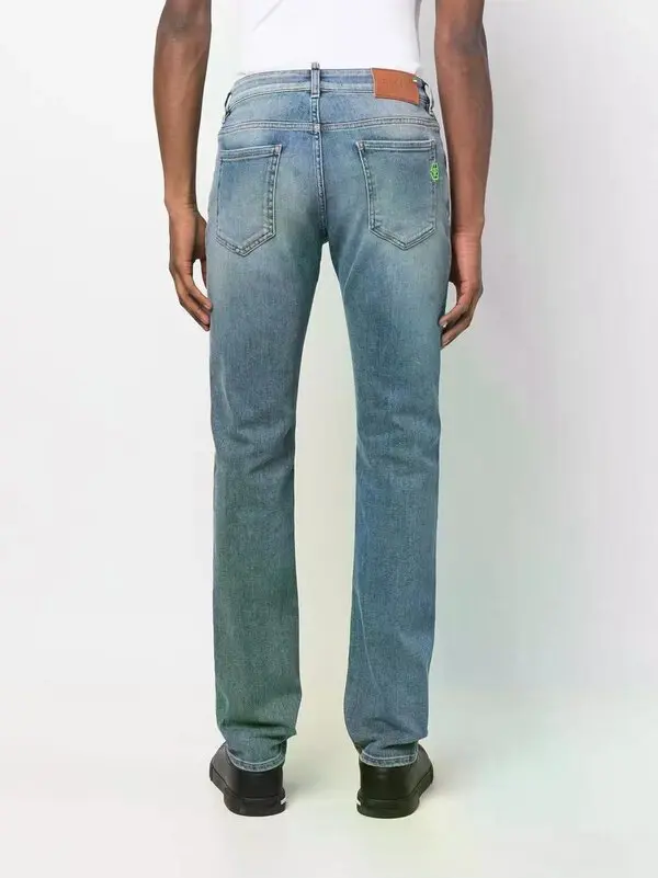 Philipp Plein Hexagon Straight-cut Jeans