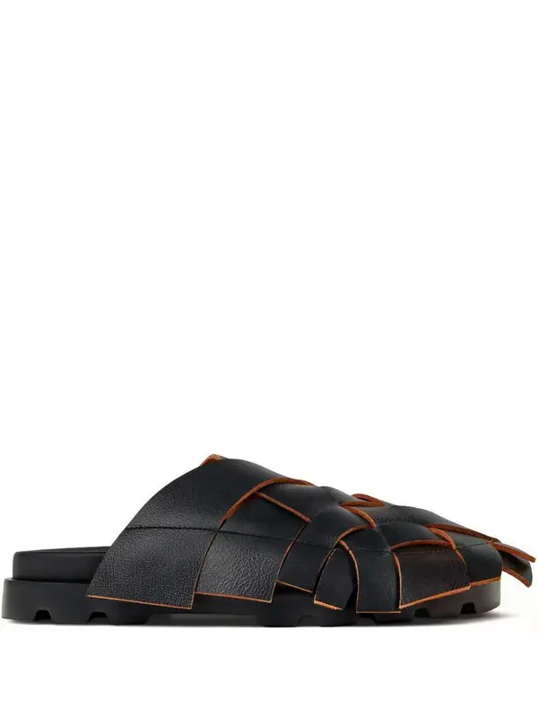 Camper Brutus Slippers - Black