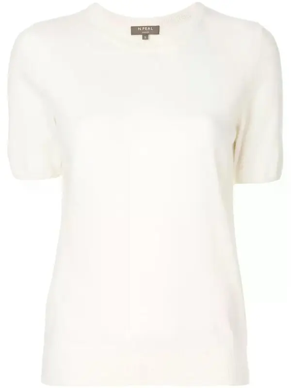 N.peal Cashmere Round Neck T-shirt