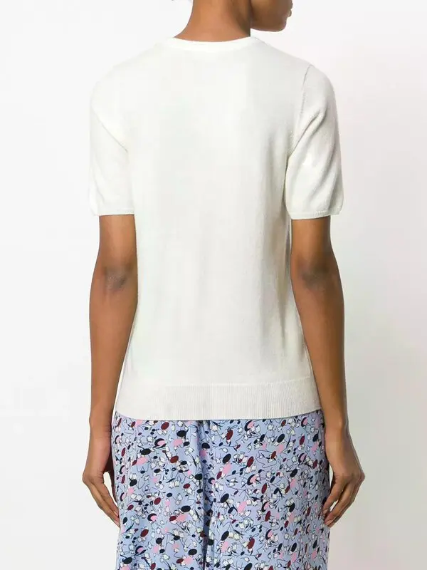 N.peal Cashmere Round Neck T-shirt
