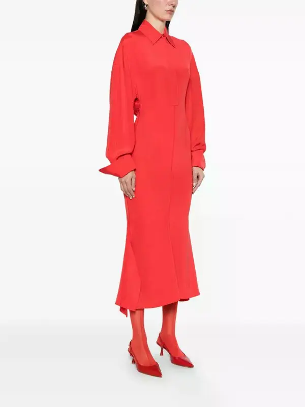 Sportmax Oltre Midi Dress - Red