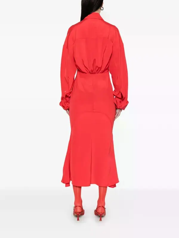Sportmax Oltre Midi Dress - Red