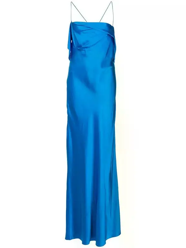 Michelle Mason Bias-cut Silk Gown
