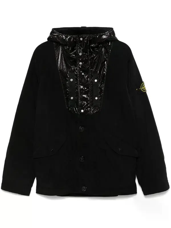 Stone Island Panama Weave Jacket - Black