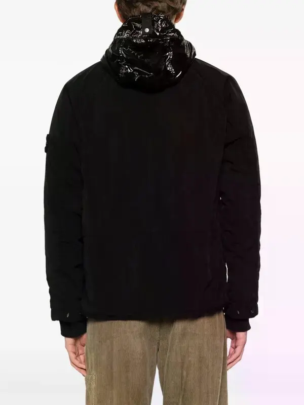 Stone Island Panama Weave Jacket - Black