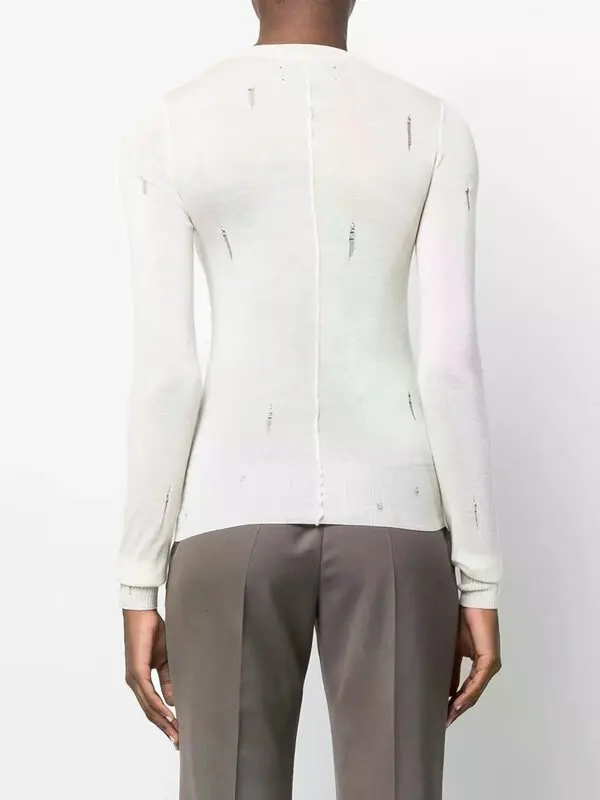 Amiri Distressed Cashmere Jumper