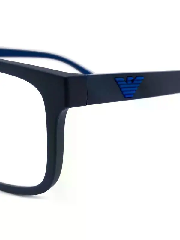 Emporio Armani Square Frame Glasses - Blue