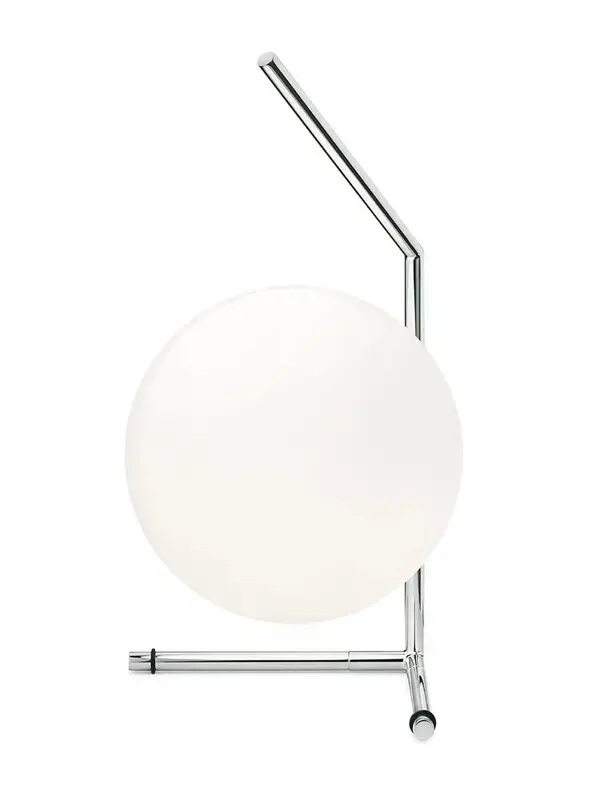 FLOS Ic Lights Table 1 Low Table Lamp - Silver