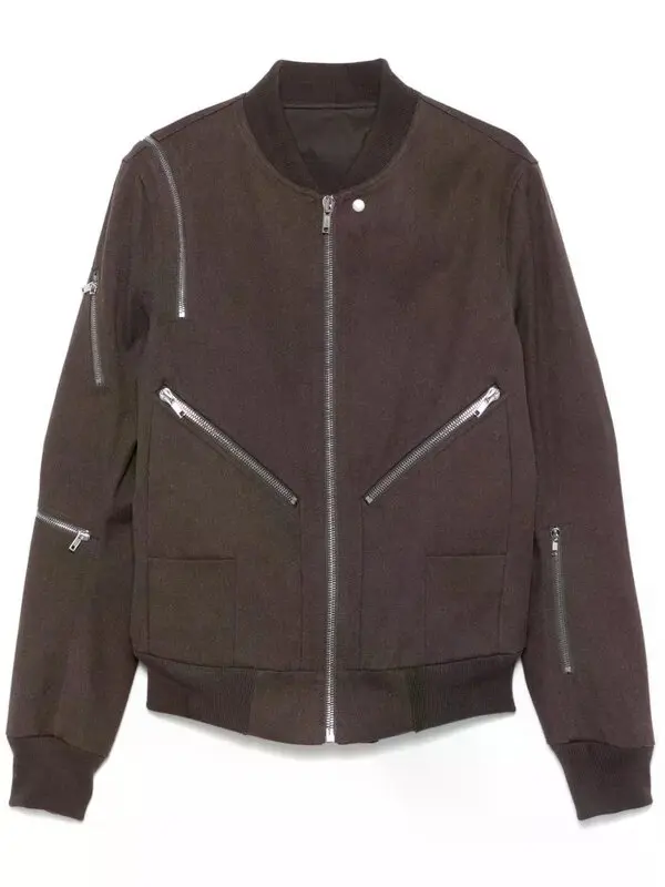 Rick Owens Cotton Twill Flightsuit Jacket