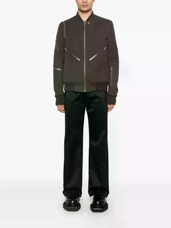 Rick Owens Cotton Twill Flightsuit Jacket