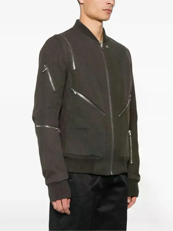Rick Owens Cotton Twill Flightsuit Jacket