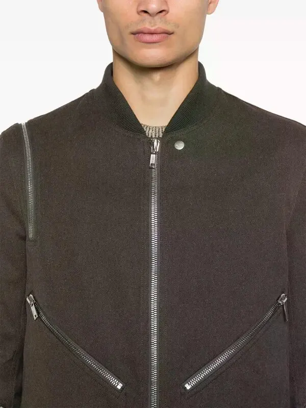 Rick Owens Cotton Twill Flightsuit Jacket