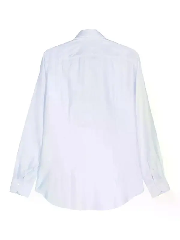 Canali Patterned-jacquard Shirt
