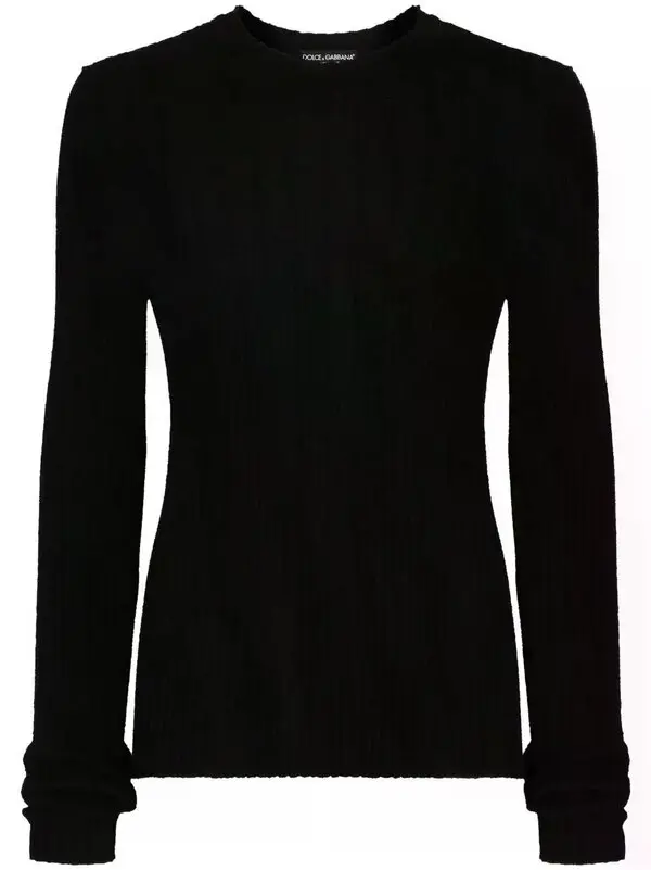 Dolce & Gabbana Crew-neck Ribbed Jumper