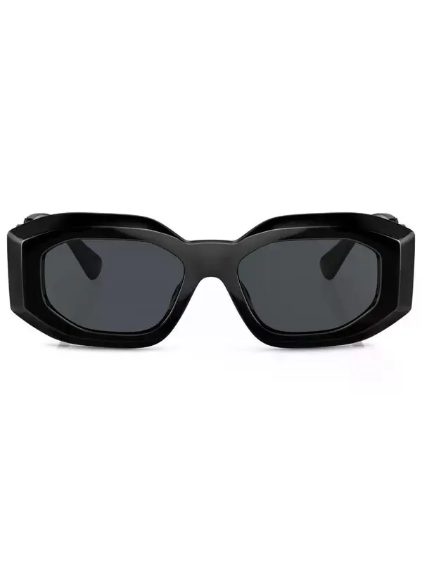 Versace Geometric-frame Tinted Sunglasses