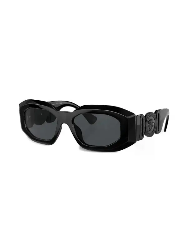 Versace Geometric-frame Tinted Sunglasses