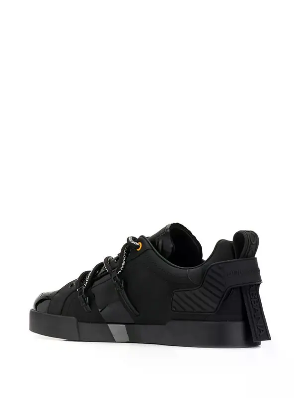 Dolce & Gabbana Portofino Patent Leather Sneakers