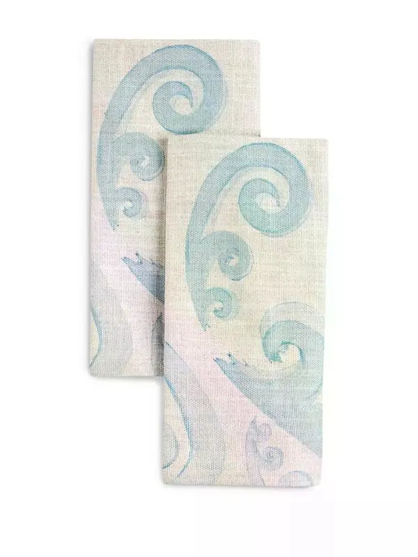 Themis Z Athenee Peacock Napkin