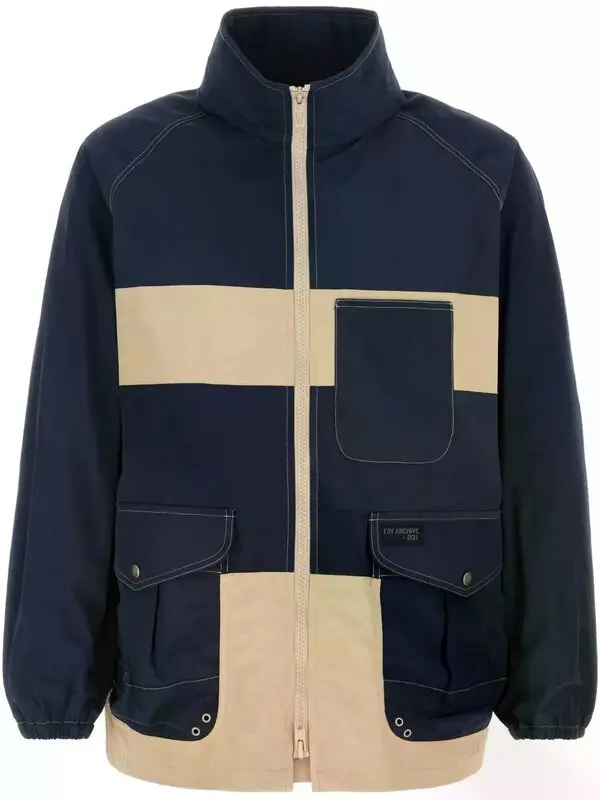 FAY Two-tone Jacket - Blue