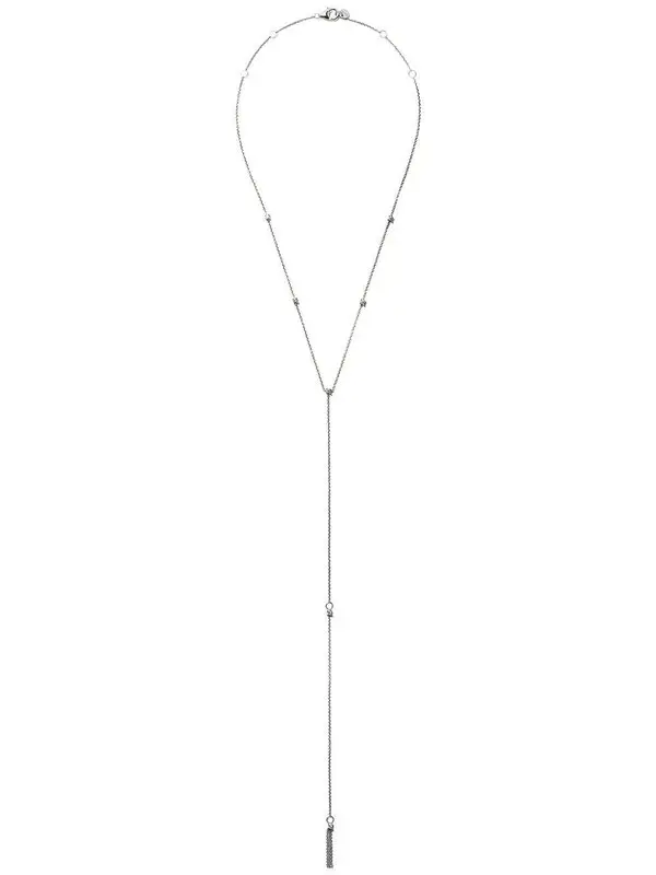 ALINKA 18kt White Gold Mala Diamond Multiwear Necklace - Silver