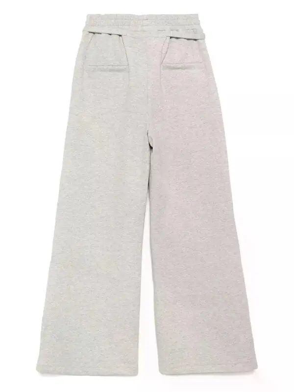 TOUT A COUP Belted Wide-leg Sweatpants