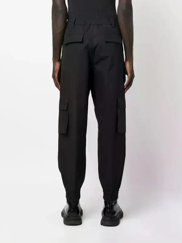 Alexander McQueen Cotton Cargo Trousers