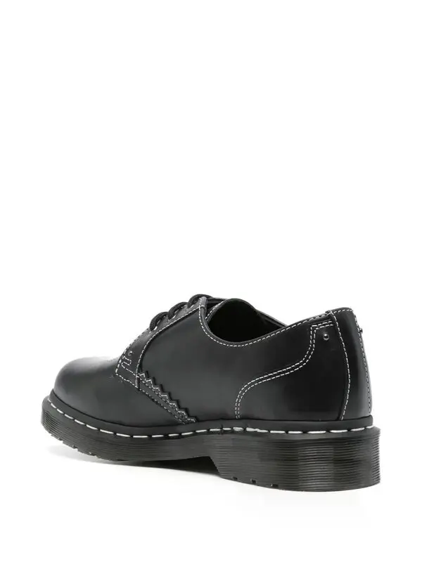 Dr. Martens Contrast-stitching Leather Derby Shoes