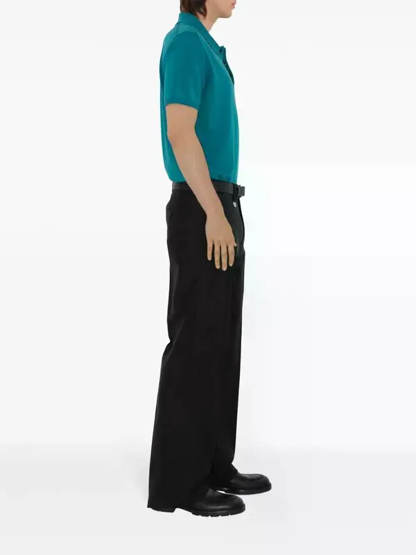 Burberry Short-sleeve Wool Polo Shirt