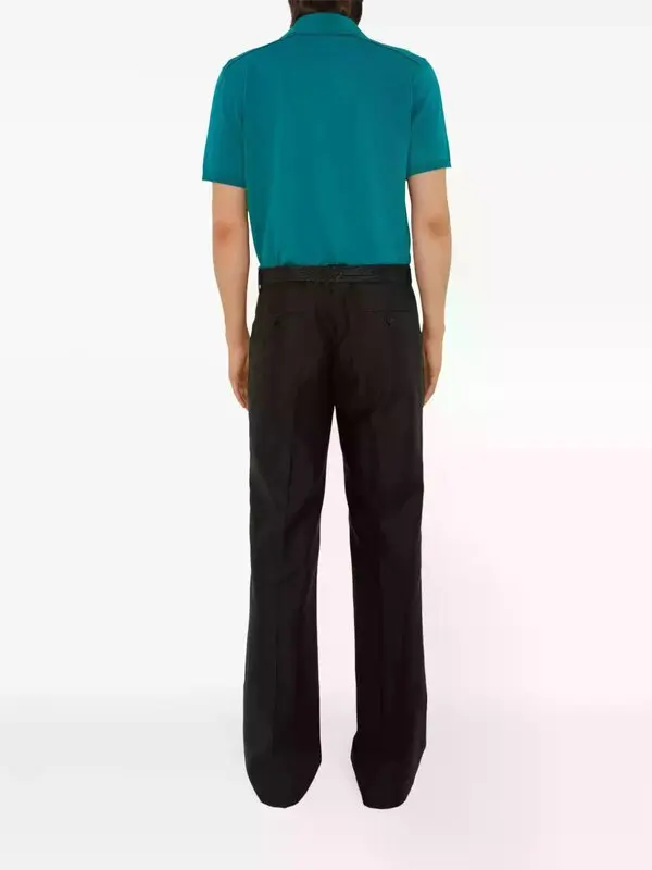 Burberry Short-sleeve Wool Polo Shirt