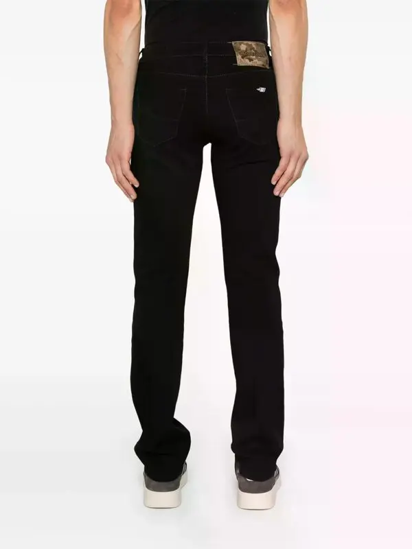 Jacob Cohen Nick Straight Leg Jeans - Black