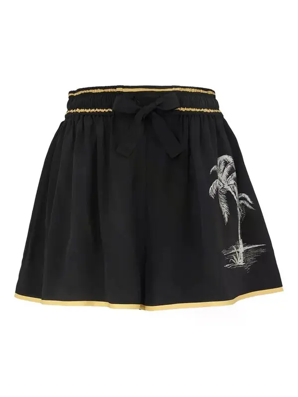 Zimmermann Palm Tree-print Skirt