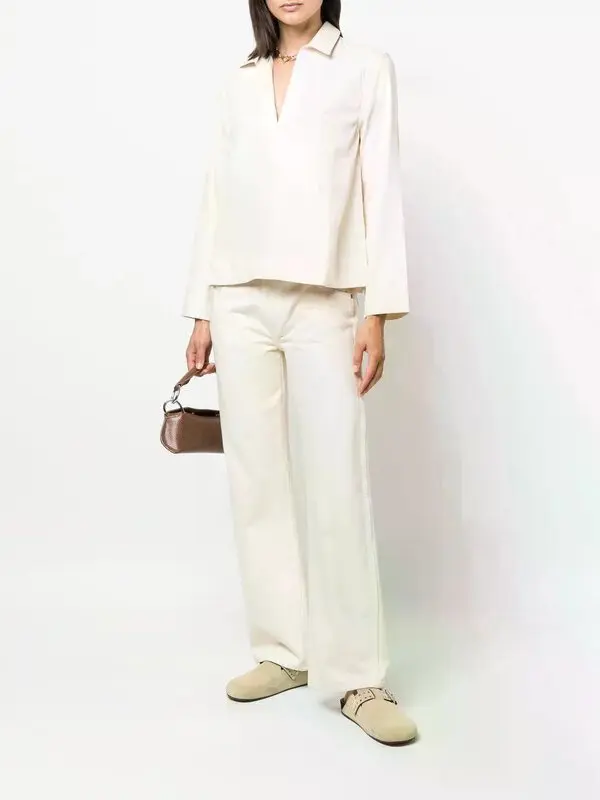 BASERANGE Onda Collared Shirt