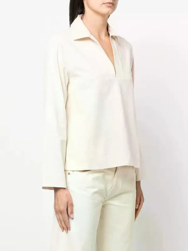 BASERANGE Onda Collared Shirt
