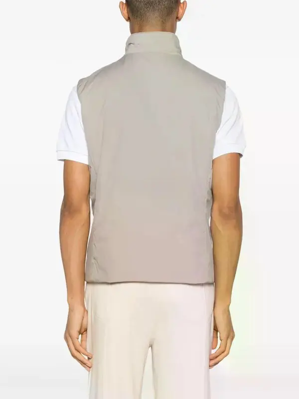 MOORER Padded Zip-up Gillet