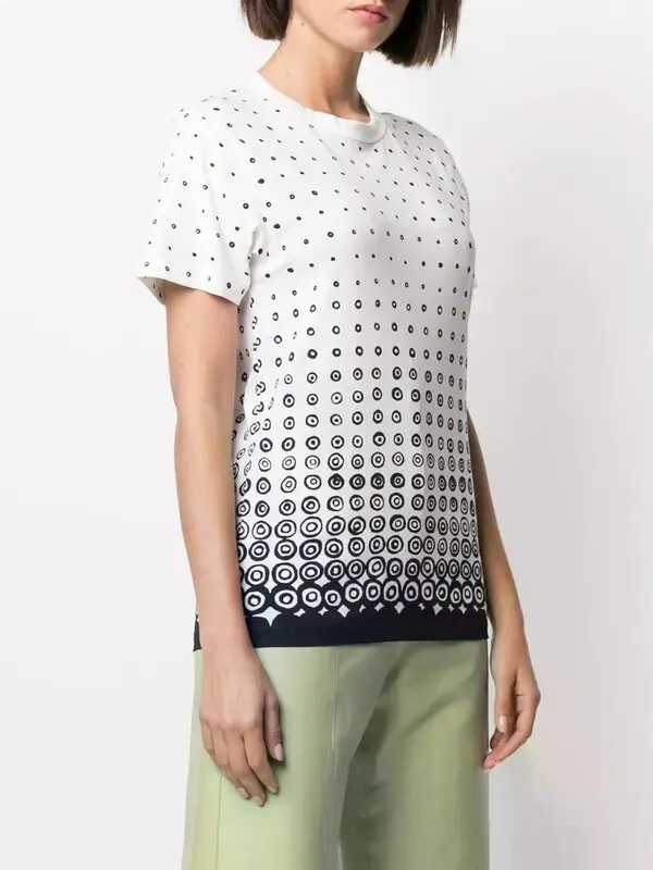10 CORSO COMO Eos-logo Cotton T-shirt - White