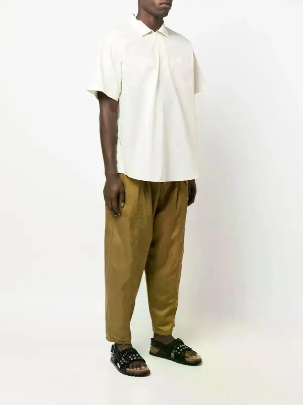 Engineered Garments Half-zip Cotton-blend Shirt