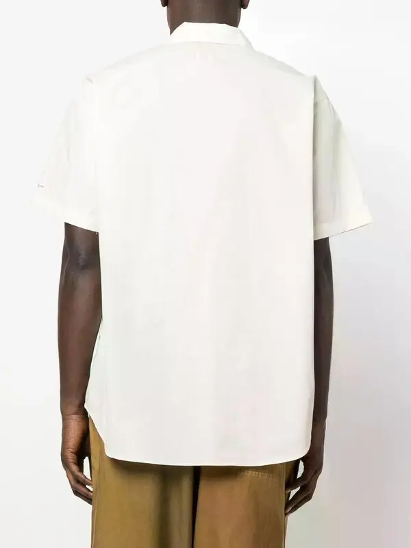 Engineered Garments Half-zip Cotton-blend Shirt