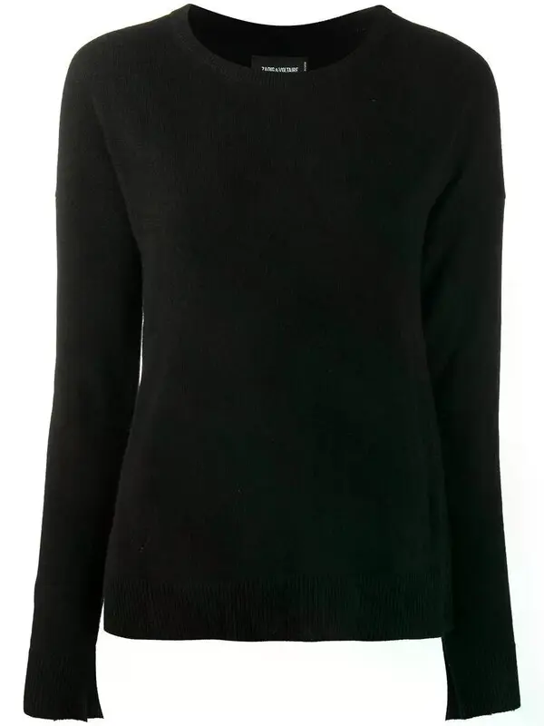 Zadig&Voltaire Star-patch Knitted Jumper - Black