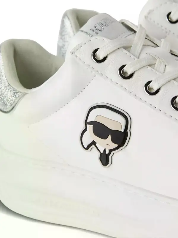 Karl Lagerfeld Ikon Nft Kapri Leather Sneakers