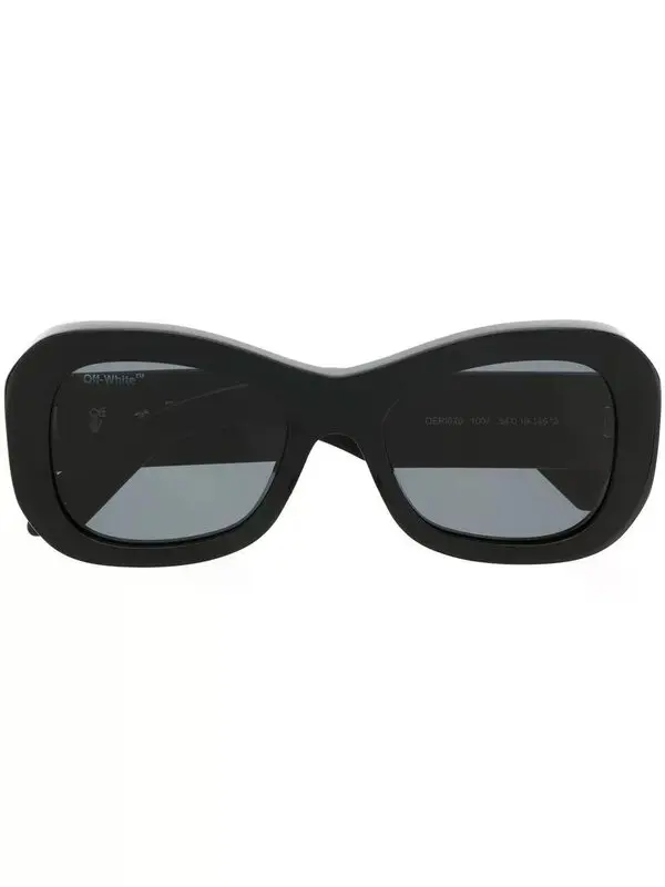 Off-White Oval-frame Sunglasses - Black