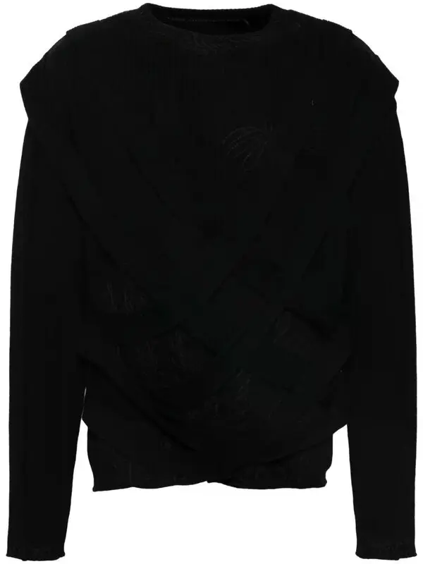 Andersson Bell Harness Crew-neck Jumper