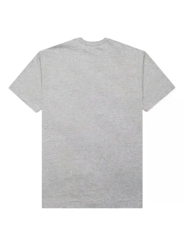Play Comme Des Garcon Heart-patch T-shirt - Grey